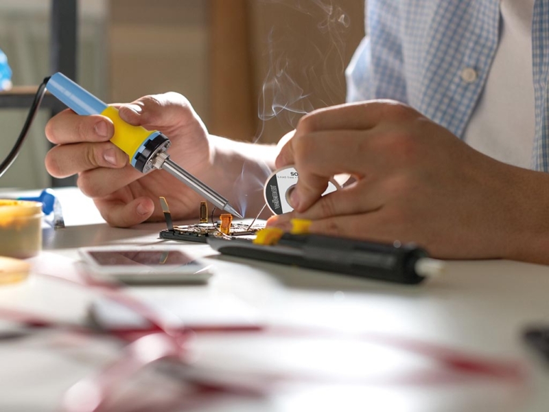 LEAD-FREE Solder wire Sn 99.3% - Cu 0.7% 0.8mm 500g - Whadda